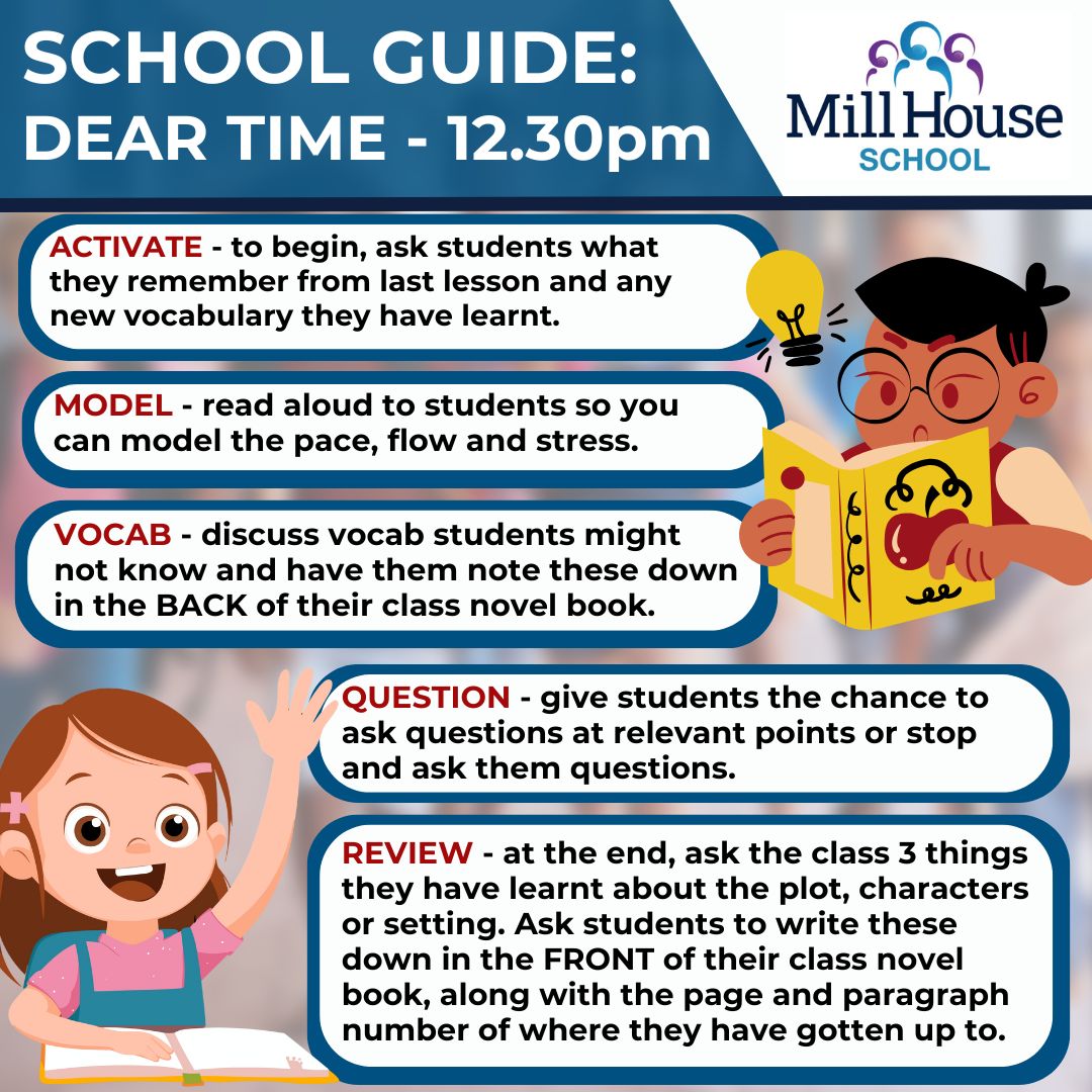 DEAR: Drop Everything and Read - Mill House School