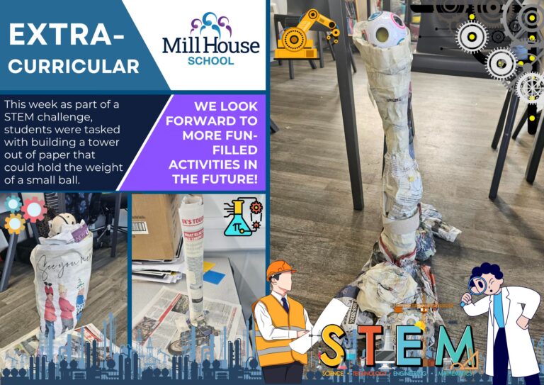 Building Skills with STEM: Paper Tower Challenge - Mill House School