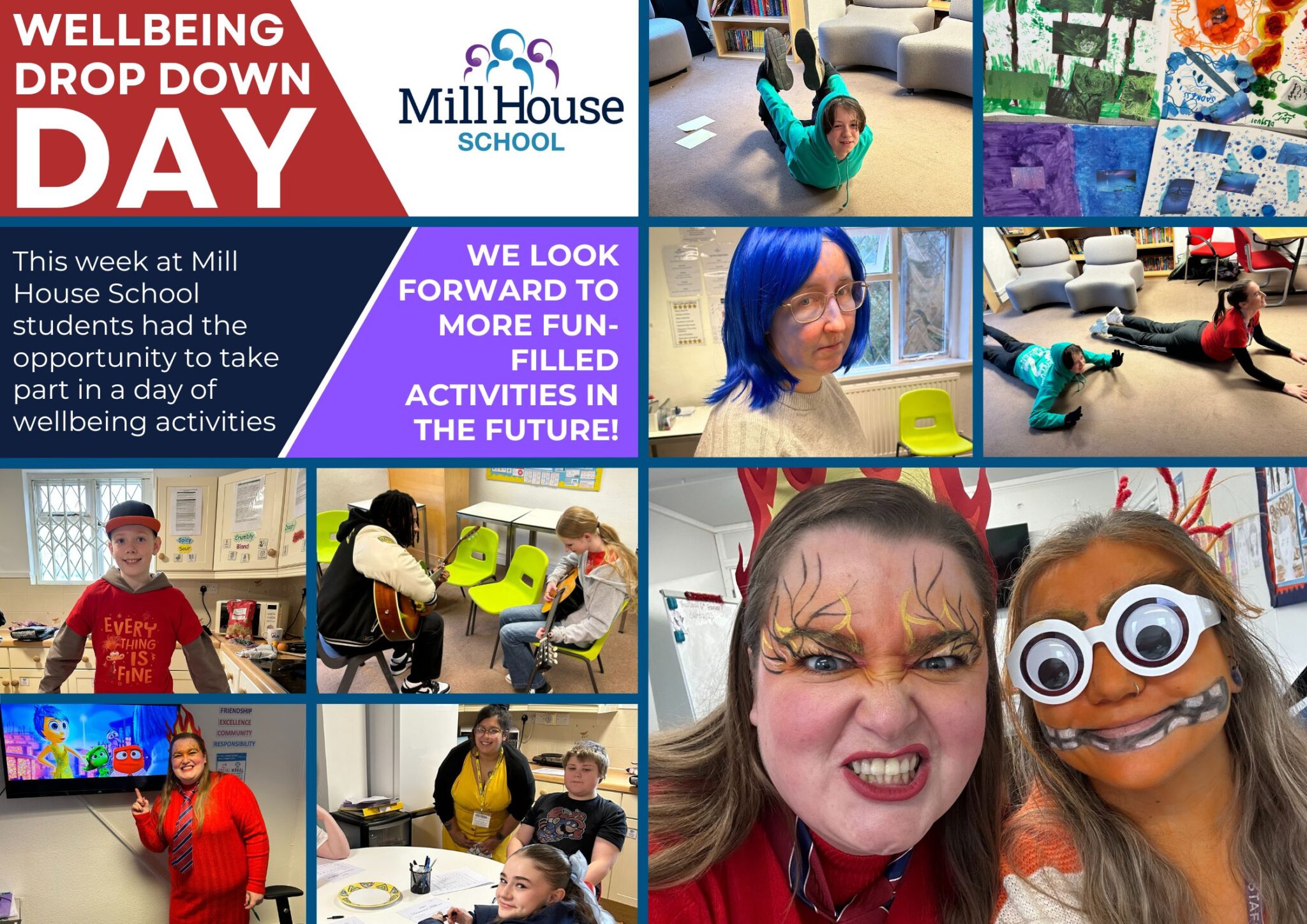 Wellbeing Day at Mill House School! - Mill House School