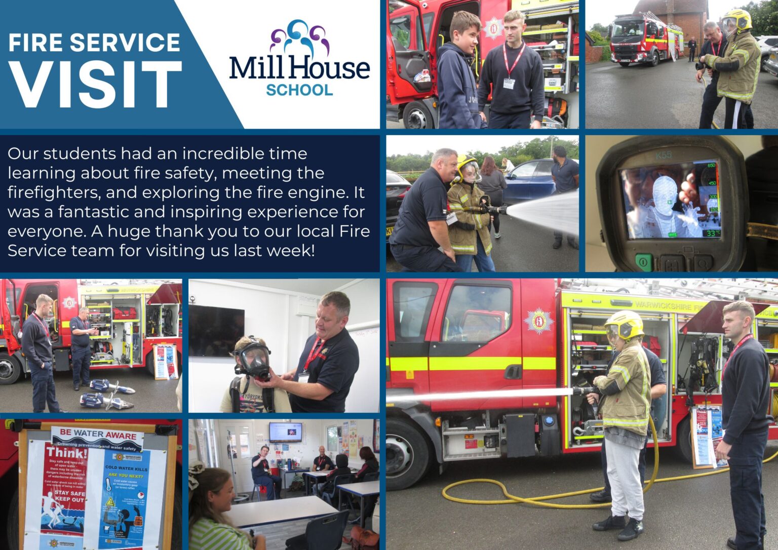 Thank You to the Fire Service! - Mill House School