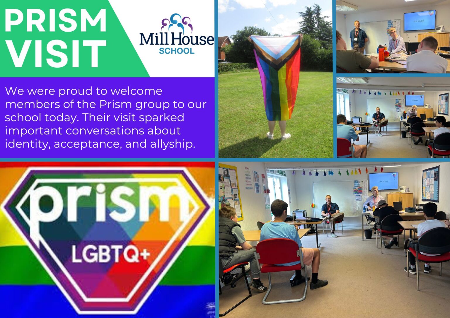 Celebrating Inclusion – LGBTQ+ Prism Visit - Mill House School