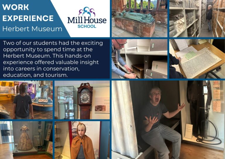 Year 11 Work Experience at The Herbert Museum - Mill House School