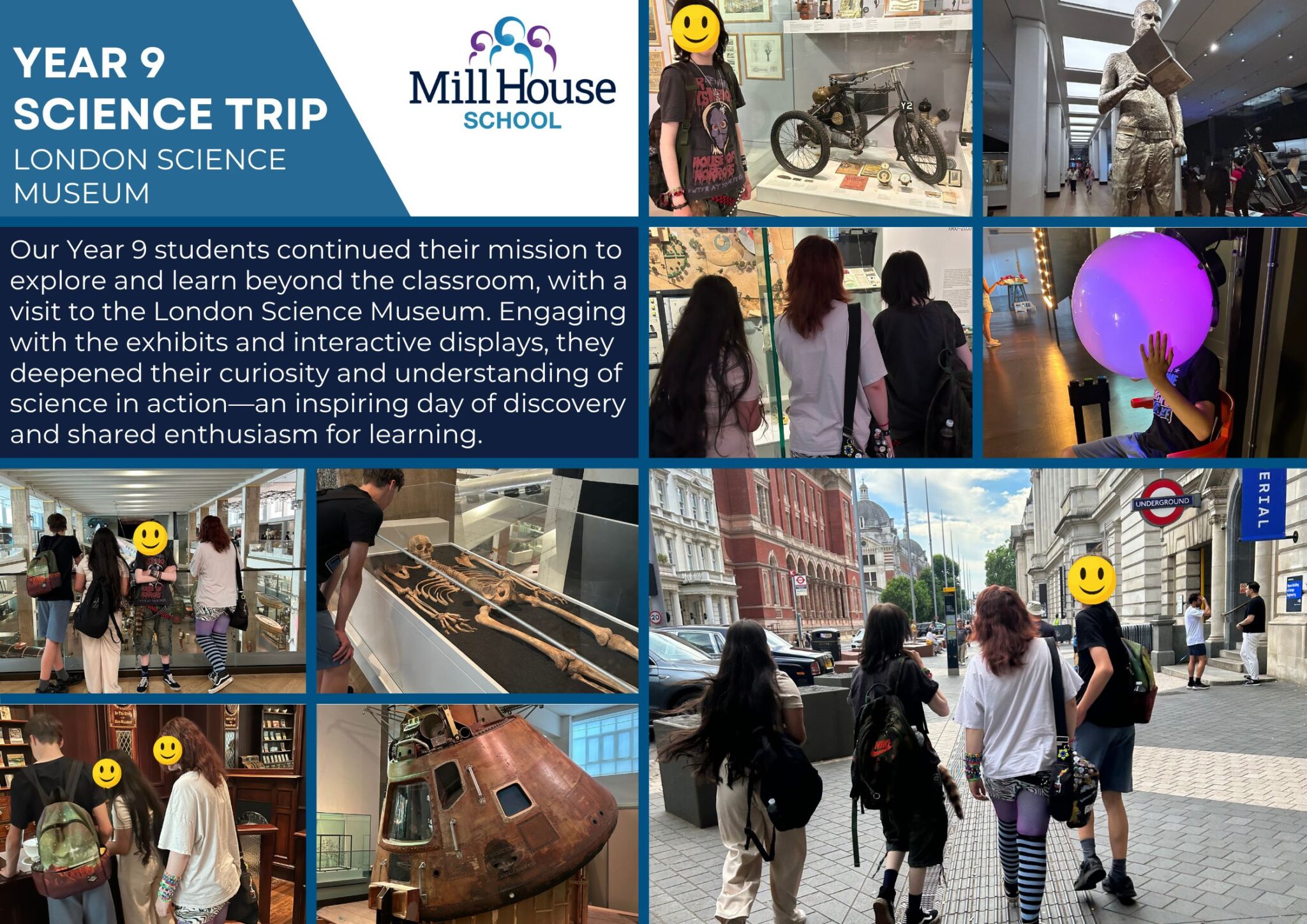 London Science Museum visit - Mill House School