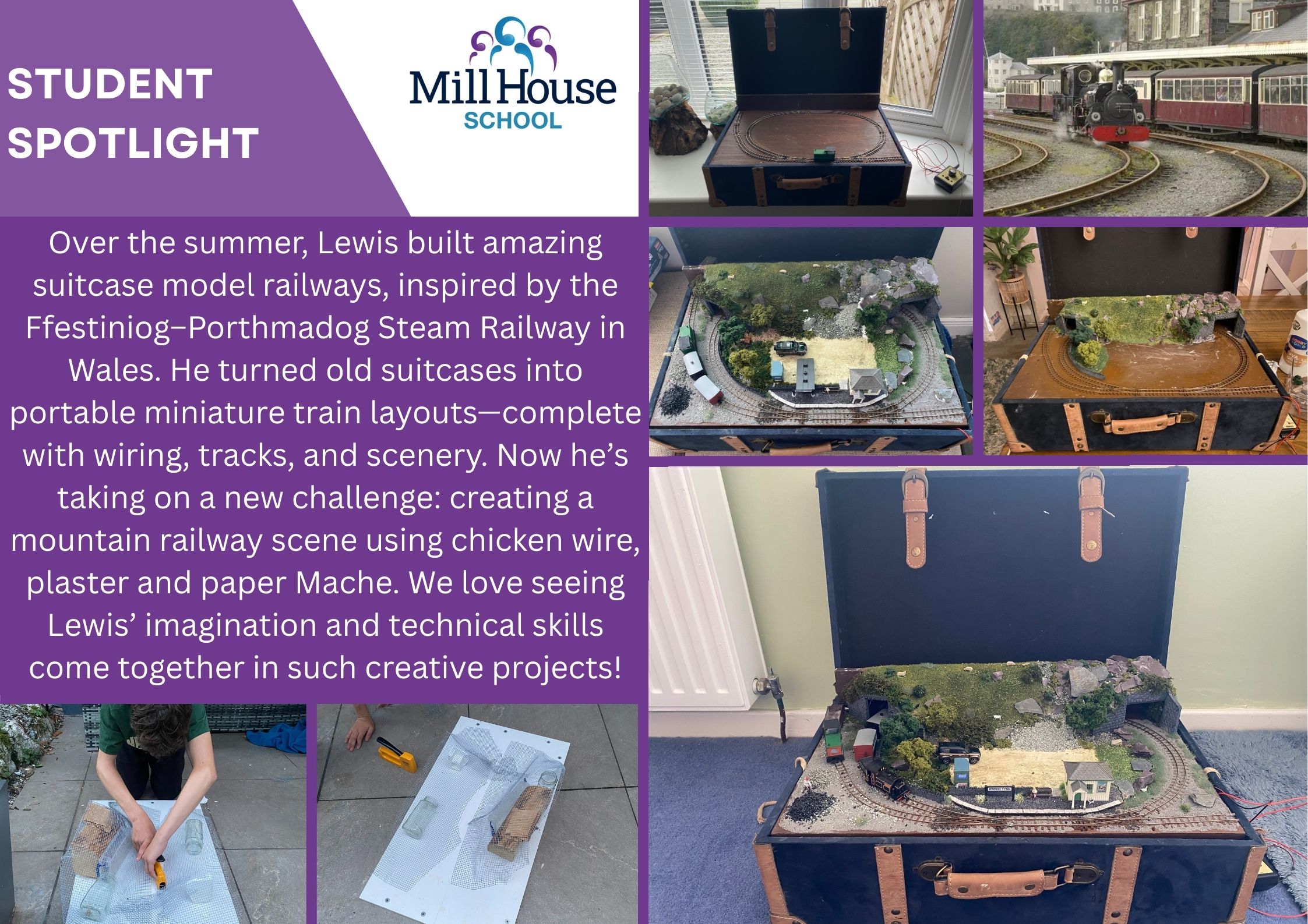 Check Out Lewis’s Model Railways - Mill House School