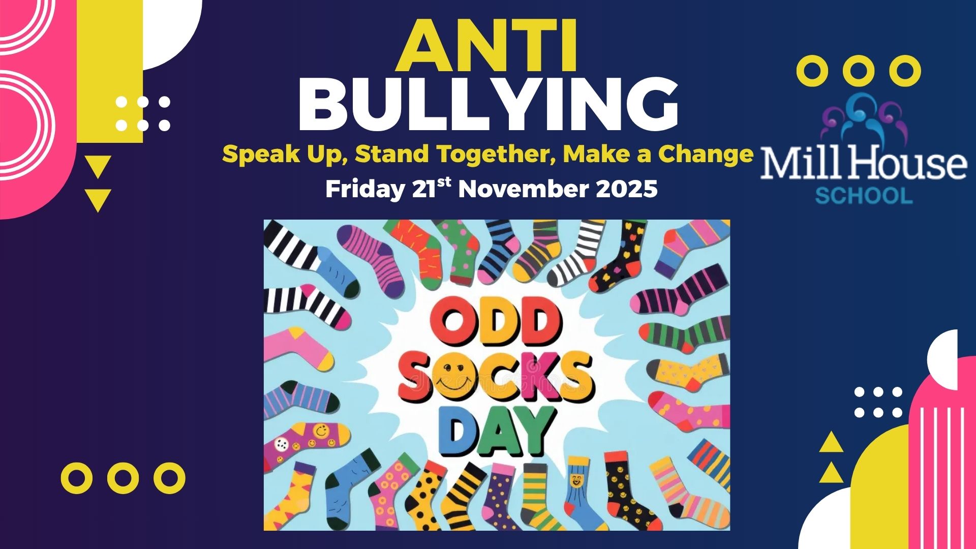 Odd Socks Day – Celebrating Uniqueness on Friday 21st November - Mill ...